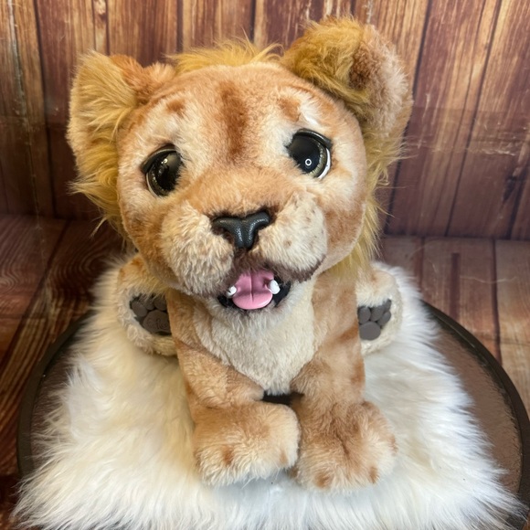 Hasbro | Toys | Furreal E5679 Disney The Lion King Simba Plush Toy ...